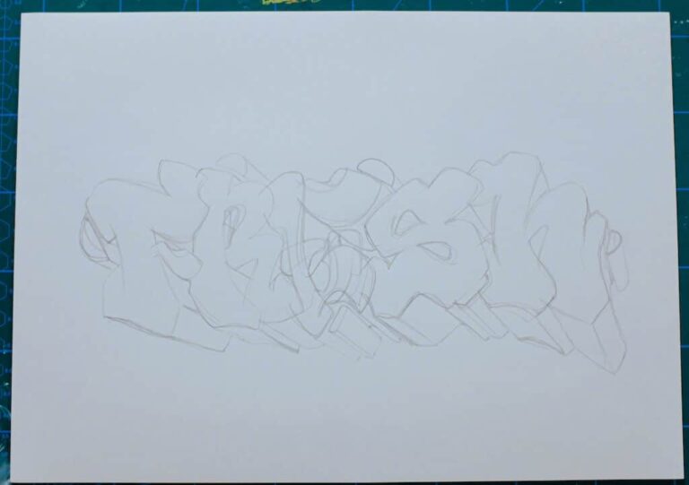 How to do Graffiti on paper - GraffitiBible