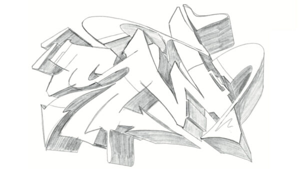 Easy graffiti letters - GraffitiBible