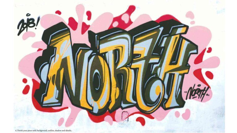 How to do Graffiti Shadows - Drop down and 3D shadows - GraffitiBible