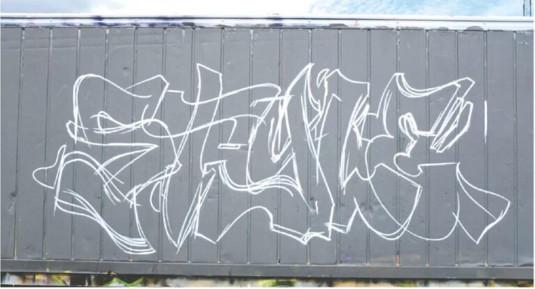 Graffiti Piece On A Wall - GraffitiBible