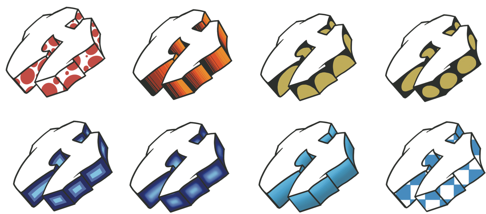 Graffiti Shadows Fill-ins - GraffitiBible