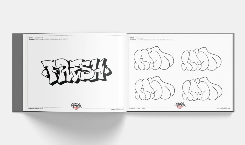 Graffiti Workbook - PRINT AT HOME EXERCISES - GraffitiBible