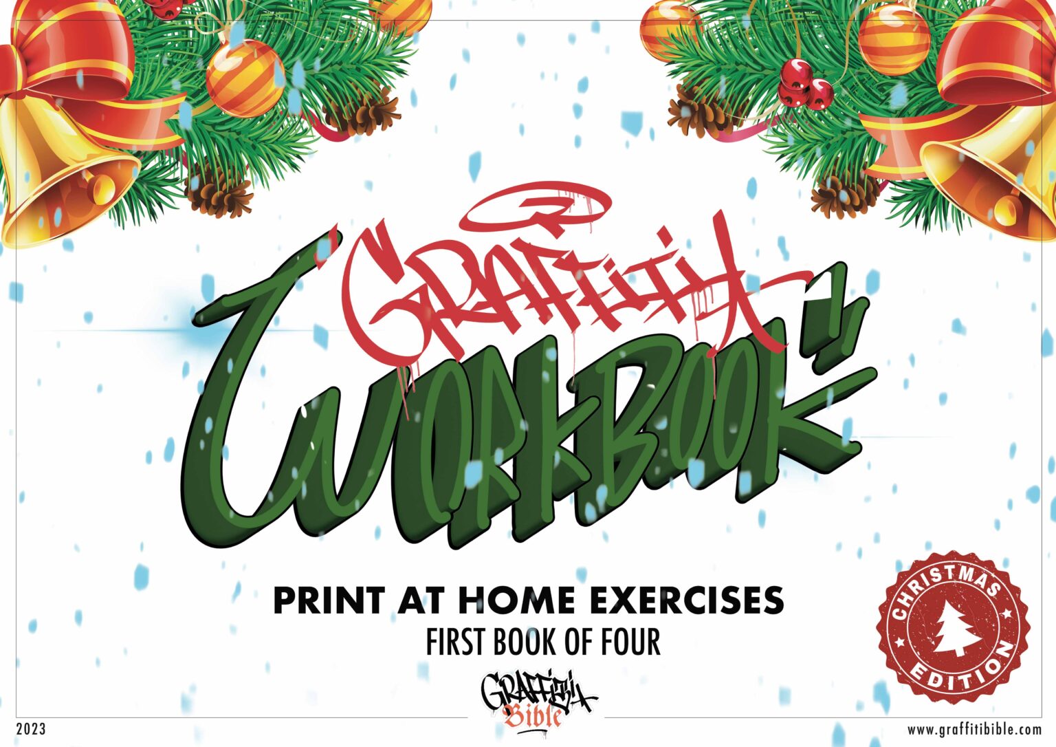 SOLD OUT - Graffiti Workbook - CHRISTMAS EDITION 1/4 - GraffitiBible